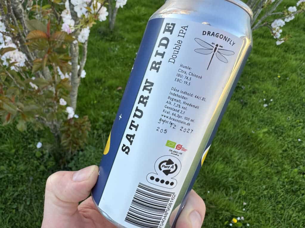 Dragonfly Saturn Ride Double IPA